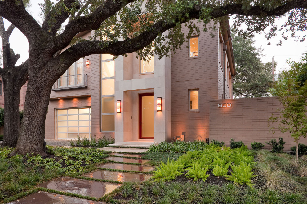 West University Landscape - Modern - House Exterior - Houston - by ...