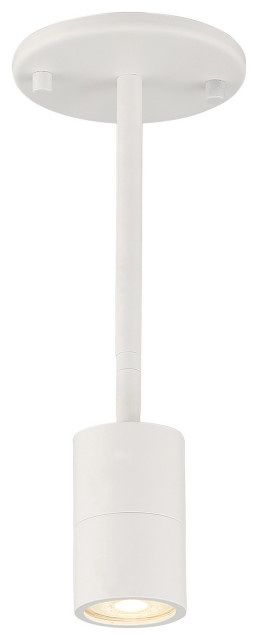Matte White LED Wall Or Ceiling Spotlight from the Cafe Dual Mount ...