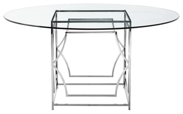 Edward Round Dining Table - Contemporary - Dining Tables - by Pangea ...