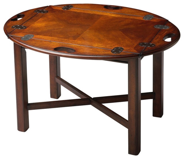 Traditional Cherry Table - Transitional - Side Tables And End Tables ...