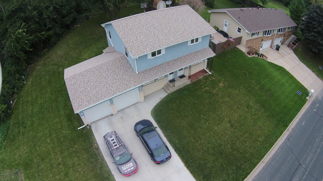 New Owens Corning "Amber" color asphalt shingle roof. - Modern ...