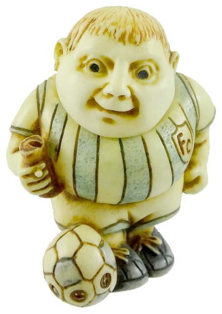 Harmony Kingdom BALL BASHER SOCCER Crushed Marble Player Sports PBPEF ...