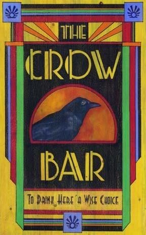 Vintage Crow Bar Sign - Midcentury - Prints And Posters - by My ...