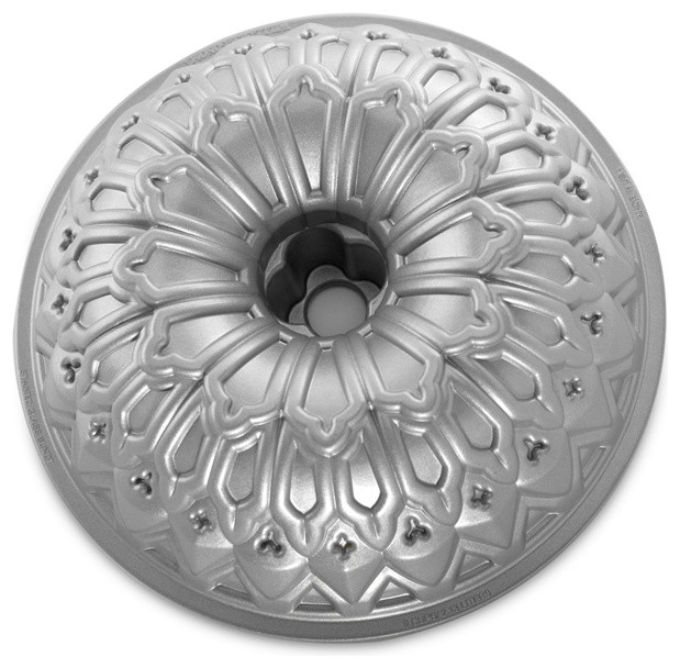 Nordic Ware Stained Glass Cast Aluminum Bundt Pan - Contemporary - Cake ...