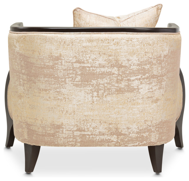 Malibu Crest Accent Chair - Honey/Dark Espresso - Transitional ...