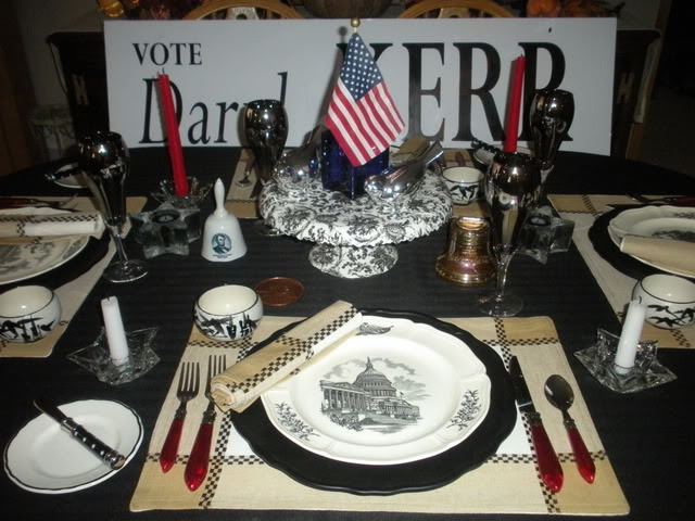Election/Veterans Day Tablescape