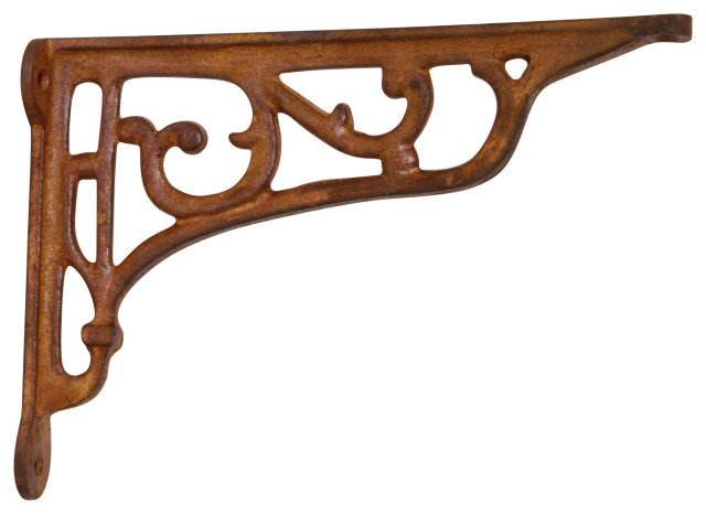 Iron Rustic Shelf Bracket BK-IR8203 - Rustic - Brackets - by RCH ...