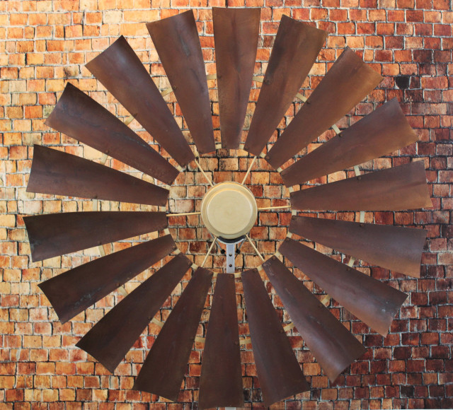 72 Inch Western Rawhide Windmill Ceiling Fan | The Patriot Fan ...