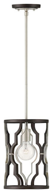 Hinkley Lighting 1-Light Portico Pendant, Glacial, 3067GG ...