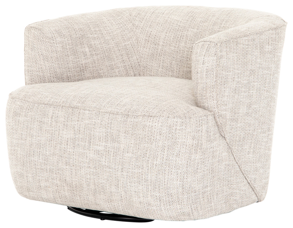 Mila Swivel Chair - Transitional - Armchairs And Accent Chairs - by ...
