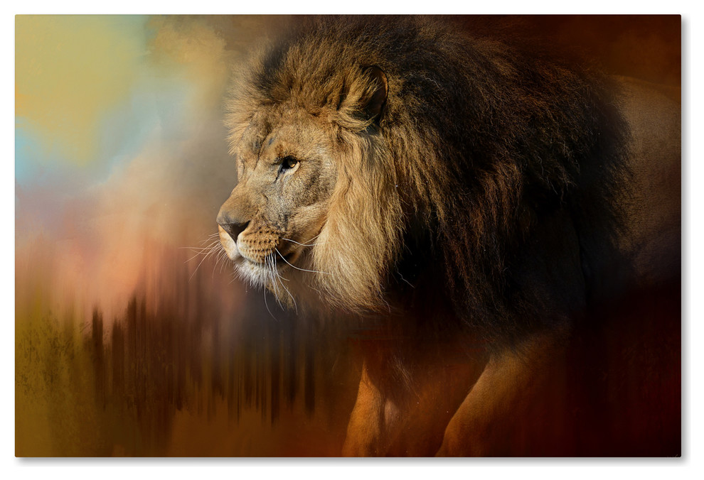 Jai Johnson 'Into The Heat' Canvas Art, 47"x30" - Contemporary - Prints ...