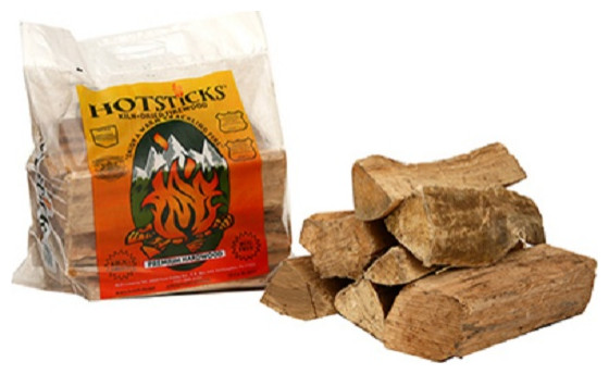 Hotsticks 689725 Premium Kiln-Dried Packaged Firewood, 0.75 CuFt - Fire ...