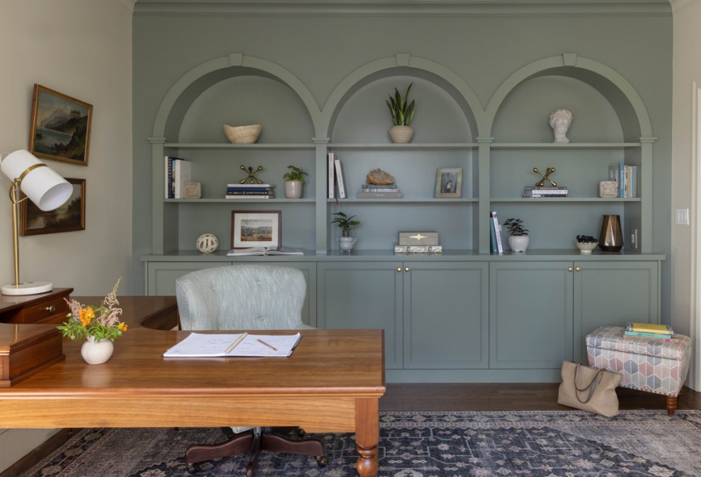 Comfortably Classic Home Office - Traditional - Home Office - San ...