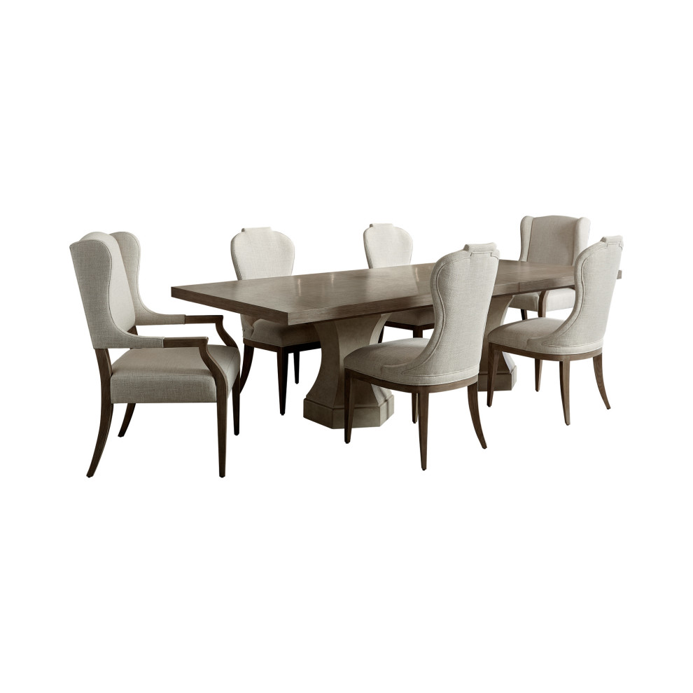 Bernhardt Santa Barbara 7-Piece Dining Set - Transitional - Dining Sets ...