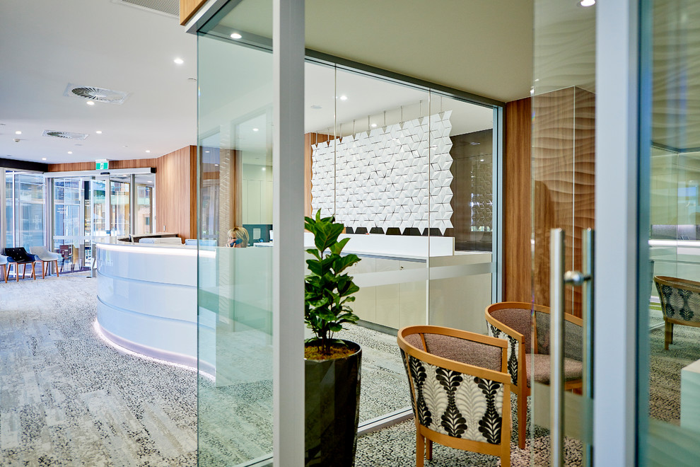 UNIQUE OFFICE FRONT DESK DESIGN: IMPRESS YOUR CLIENTS! - Modern ...