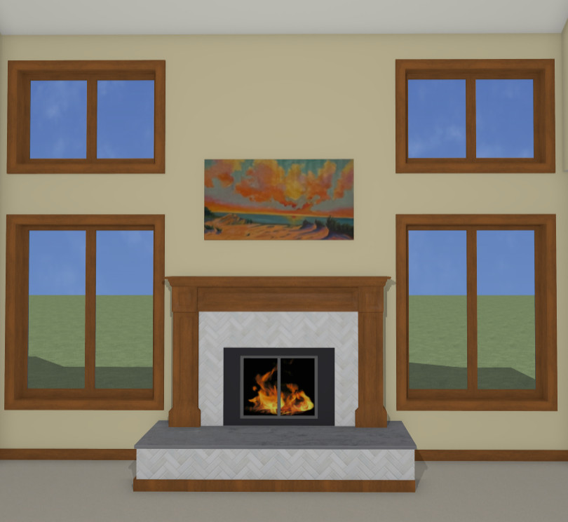 Oak fireplace remodel | Houzz Forum