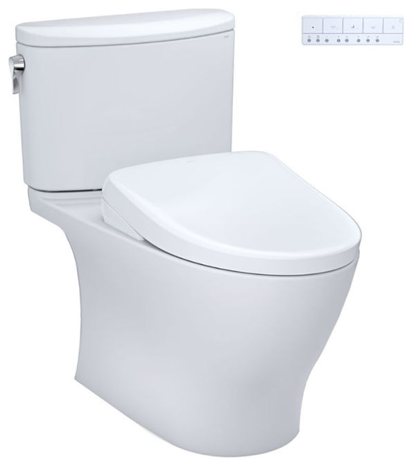 TOTO Nexus 1G WASHLET+ Toilet with S7 Bidet Seat, 1.0 GPF, Auto-Flush ...