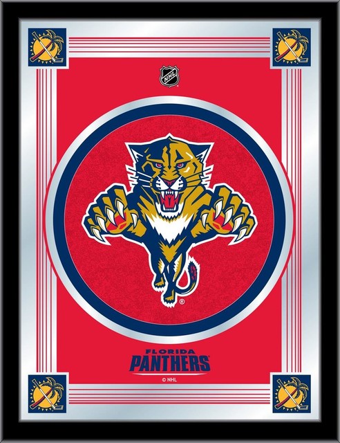 Florida Panthers Logo Mirror - Contemporary - Wall Accents - by GwG ...