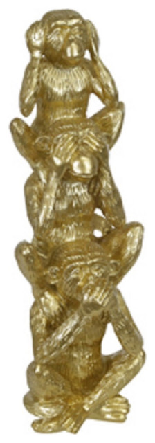 Stacking Monkeys - Contemporary - Decorative Objects And Figurines - by ...