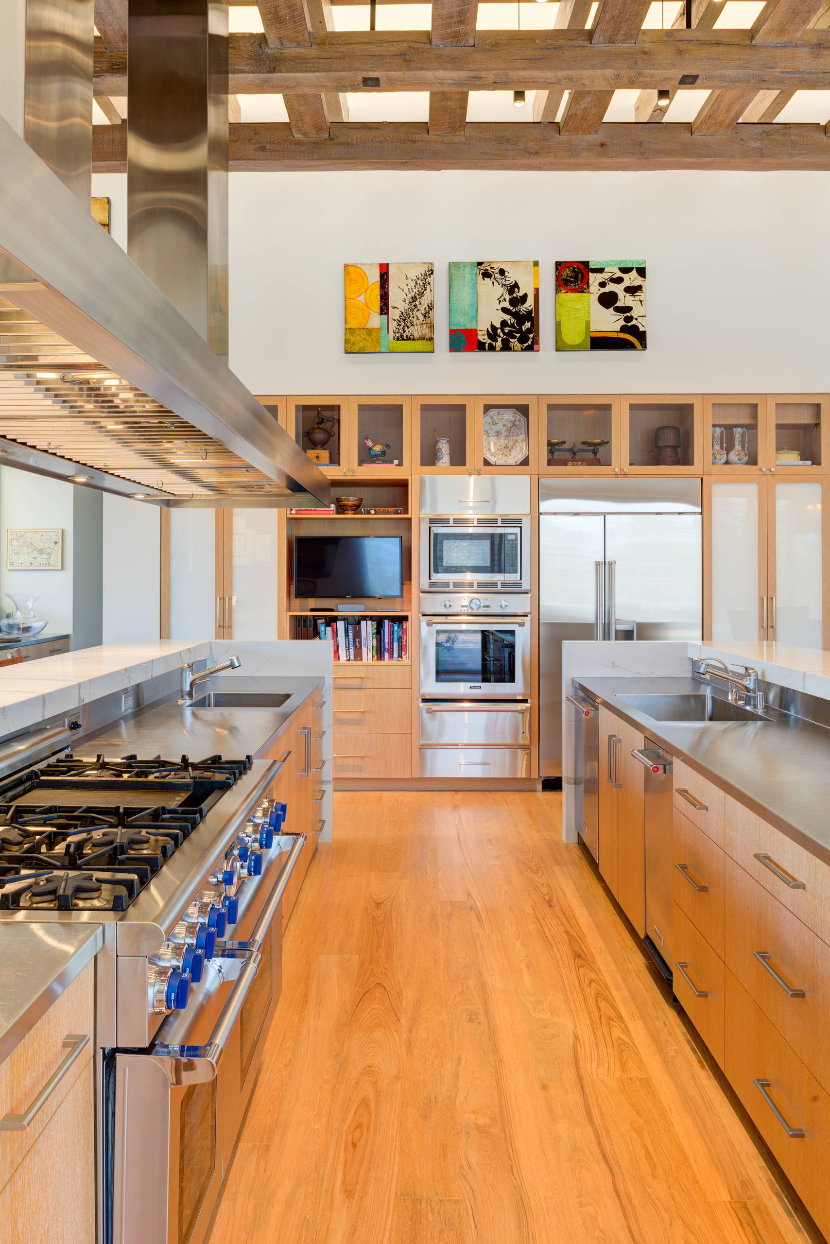 Brushed Steel Countertops