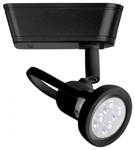 WAC Lighting 120V HT-826 1-Light LED Track Head in Black, 2.5 ...