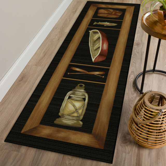 Addison Rugs Adventure AAD34 Midnight 2'3"x7'6" Rug - Rustic - Outdoor ...