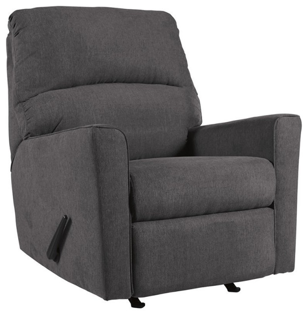 Flash Furniture Ashley Alenya Rocker Recliner, Charcoal - Contemporary ...