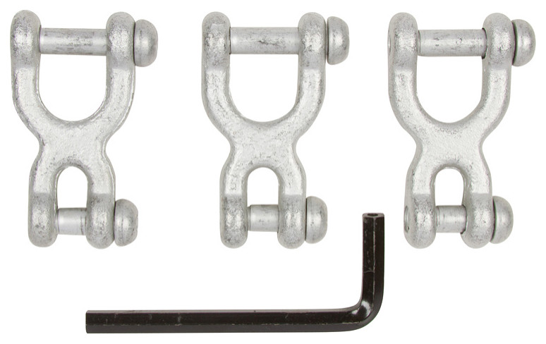 Swing Set Stuff Inc. 3 Double Clevis' and Wrench Kit - Traditional ...