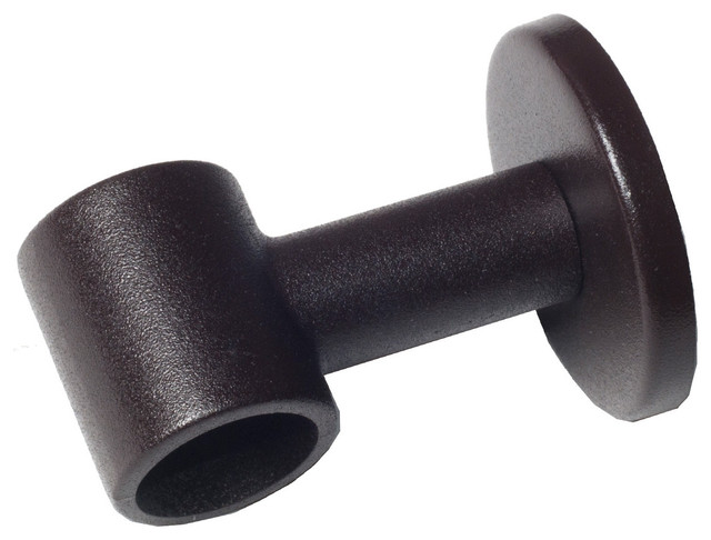 Round Bracket Alma, 3/4"x4.7" - Transitional - Window Treatment ...