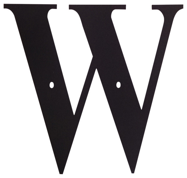 Decorative Letter - Contemporary - Wall Letters - by Village Wrought ...