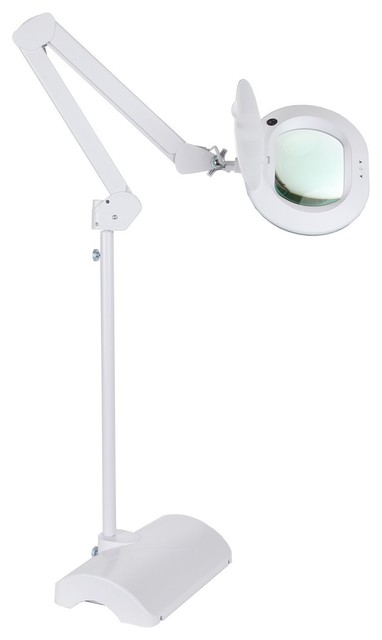 Brightech LightView Pro 2 in 1 XL Magnifying Floor Lamp - Very Bright ...