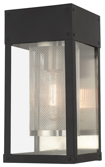 Livex Lighting 20761 Franklin 12" Tall Commercial Wall Sconce ...