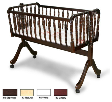 Jenny Lind Cradle - Modern - Cradles And Bassinets