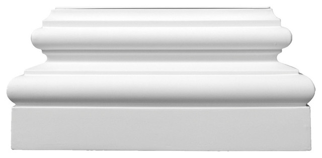 9-7/8" Fluted Polyurethane Pilaster - Traditional - Columns And ...
