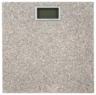 Modern Granite Digital Body Scale, Beige, 11x11" - Contemporary ...
