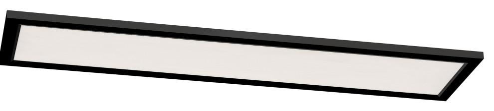 Lugano 48"x12" LED Linear Flush Mount - Modern - Flush-mount Ceiling ...