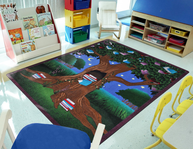 Reading Tree Rug - Contemporary - Kids Rugs - by Joy Carpets | Houzz