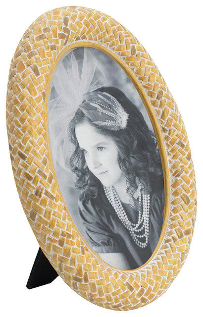 Oval Photo Frame, 4x6" Opening - Farmhouse - Picture Frames - by GwG ...