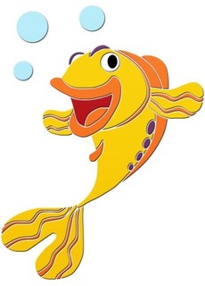 Fun Fish 1 Ceramic Swimming Pool Mosaic - Beach Style - Accent Trim And ...