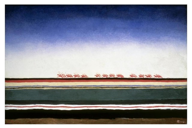 "Red Cavalry" Digital Paper Print by Kazimir Malevich, 24"x16", 32"x22 ...