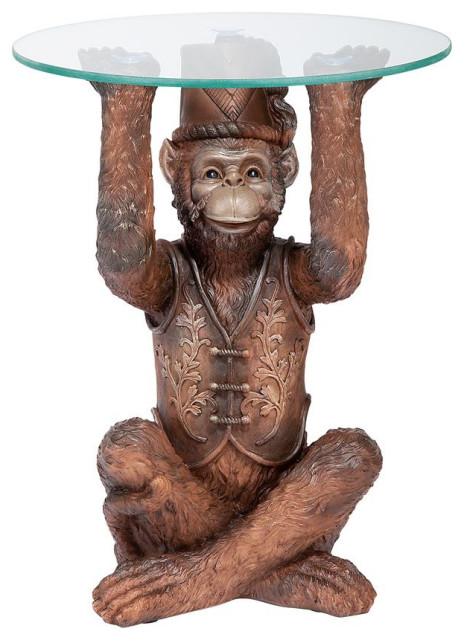 Moroccan Monkey Business Sculptural Side Table - Eclectic - Side Tables ...