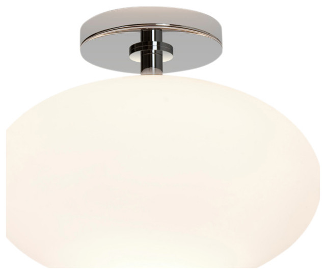 Astro Zeppo Ceiling, Dimmable Bathroom Ceiling Light (Matt Black) - Contemporary - Flush-mount ...