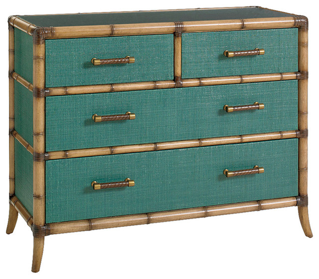 Pacific Teal Chest - Asian - Accent Chests And Cabinets - by Benjamin ...