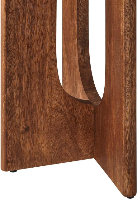 Unique Console Table, Intersecting Arched Cut Out Legs & Rectangular ...