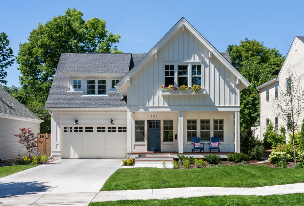The Evans Floor Plan as a Model Home - Craftsman - Exterior - Atlanta ...