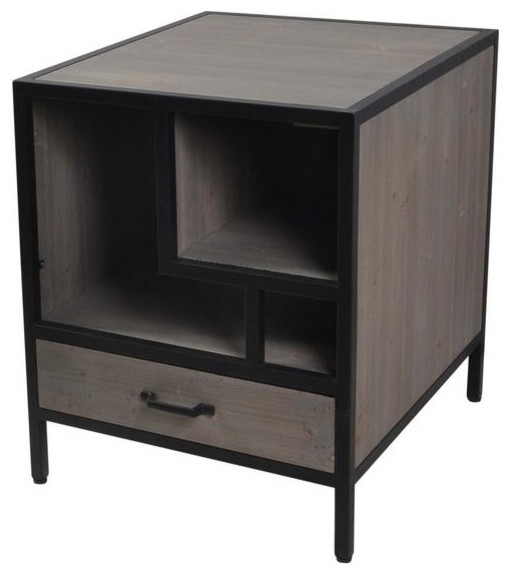 USB End Table - Transitional - Side Tables And End Tables - by Lamps ...