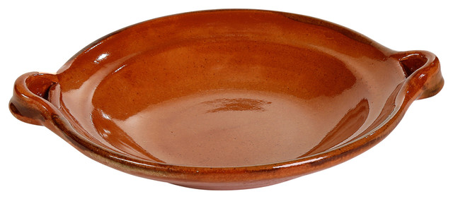 Ancient Cookware, Mexican Clay Mini Flat Cazuela, 8 Ounces ...