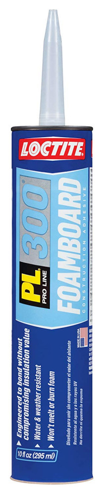 Loctite® 1421930 PL® 300 VOC Foamboard Construction Adhesive, 28 Oz, 28 ...