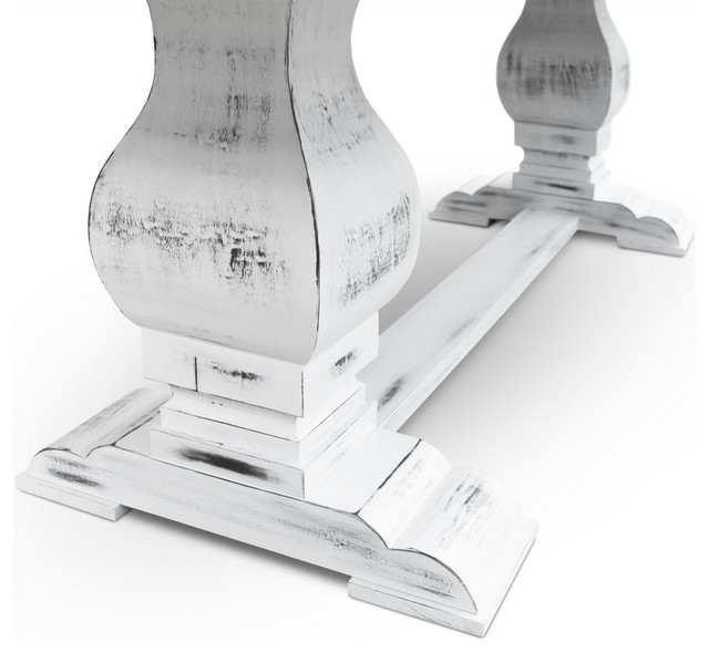 EPOCA-T60 Solid Wood Dining Table - Farmhouse - Dining Tables - by Maxima House | Houzz