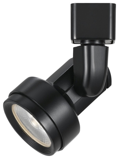 Cal 4.2" 10W 1 LED Track Light, Black Finish - Transitional - Track ...